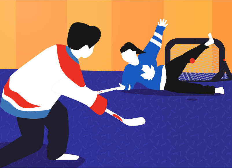 10 Mini Stick Hockey Games for 1 to 4+ Players – Local Legend Toys